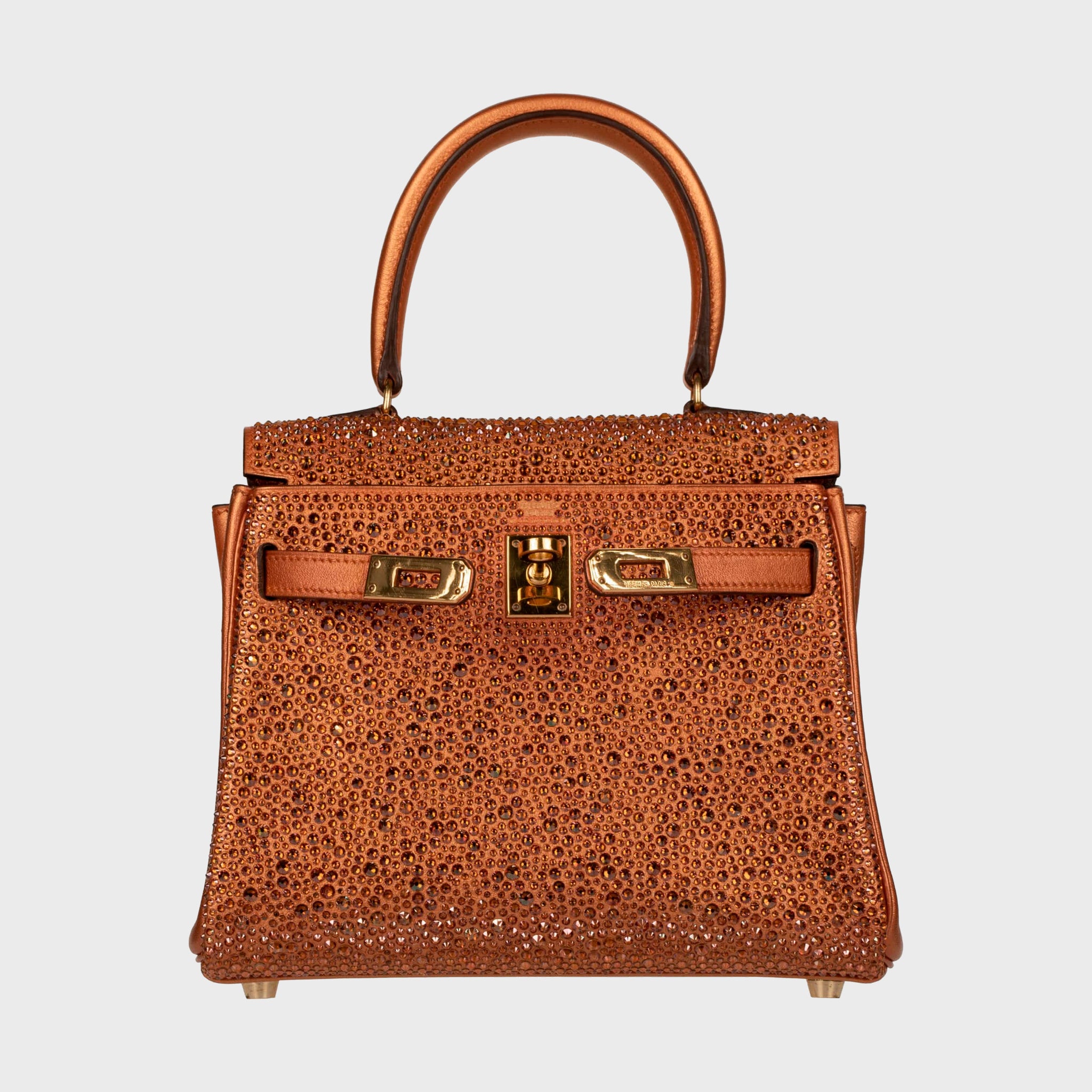 Hermès | Reimagined by Three Over Six | Metallic Copper & Swarovski Cr